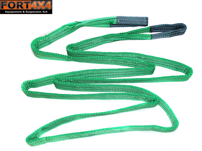 SANGLE KINETIC ET SANGLE DE TRACTION TREUILLAGE 4X4. FORT 4x4 ...