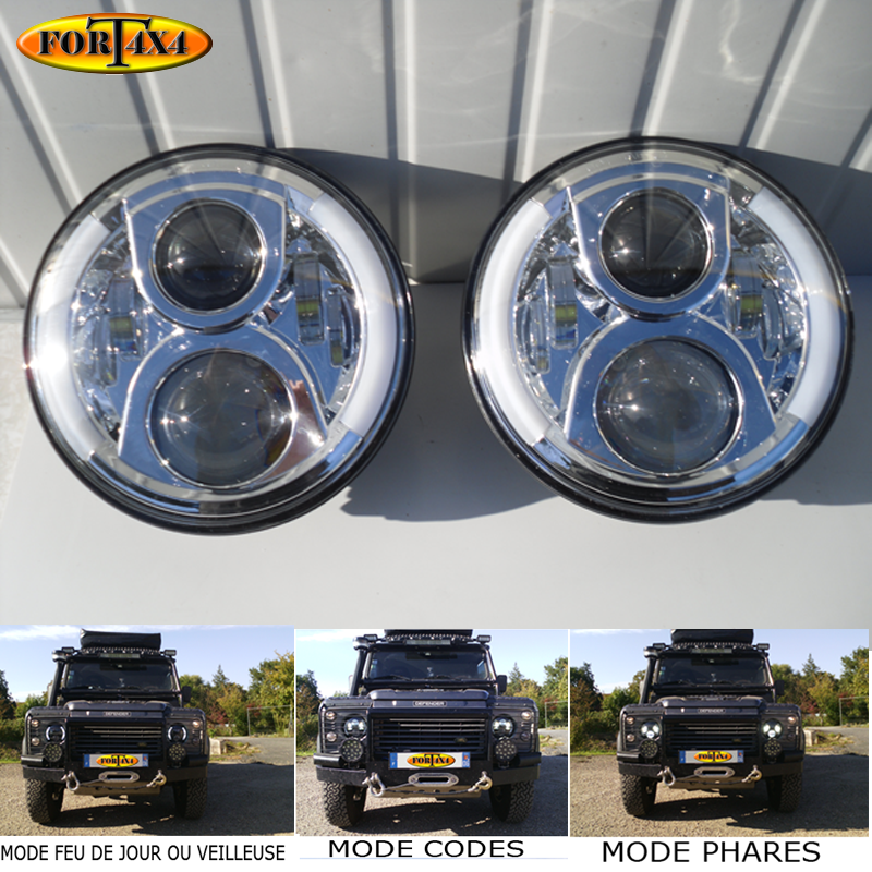 PHARES LED JEEP WRANGLER, PHARES LED DEFENDER, PHARES LED PATROL ...