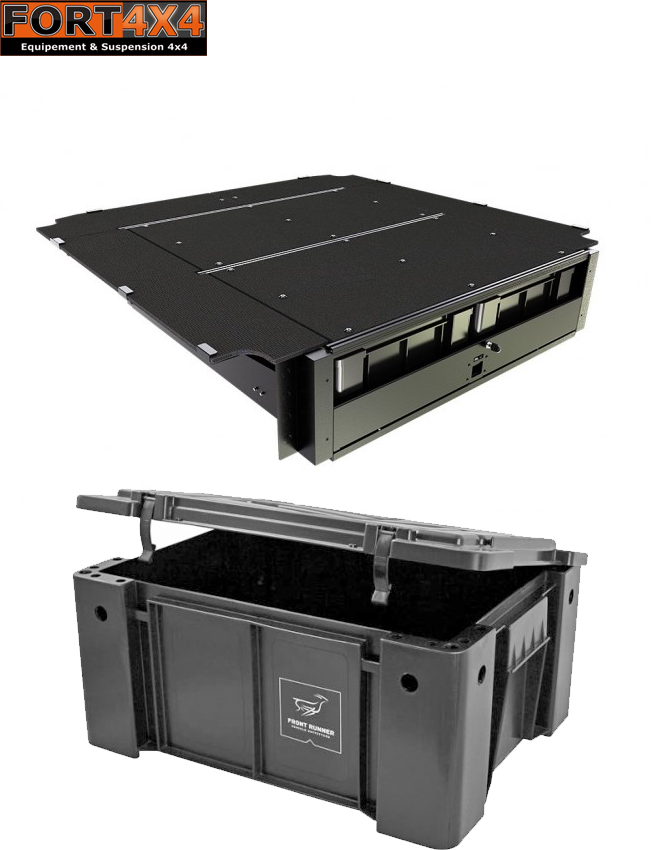 PLATEAU COULISSANT AVEC BOITES DE RANGEMENT POUR BENNE DE PICK UP. FORT ...